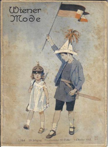 Wiener Mode September 1916 - inklusive Schnittmusterbogen - Blaustrumpf